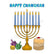 FREE Chanukah Print-At-Home Colouring Page (English) – Chellekie Creations
