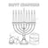 FREE Chanukah Print-At-Home Colouring Page (English) – Chellekie Creations